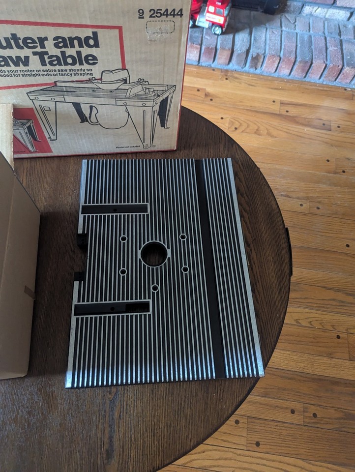 Vintage Craftsman Bench Top Router & Sabre Saw Table, 925444 - Circa ...