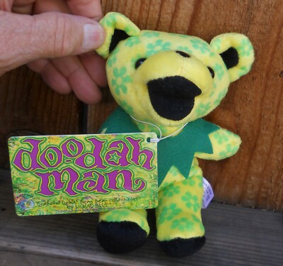 GRATEFUL DEAD " DOODAH MAN " BEANIE BABY 7" TALL MADE LIQUID BLUE (NEW ...