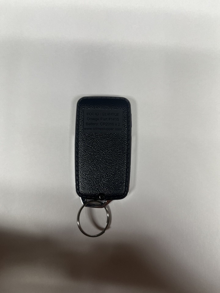 Crimestopper ELVNTQE Omega Keyless Remote Start Remote Fob Transmitter ...