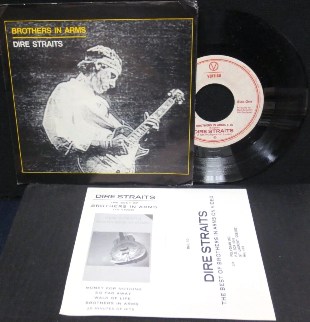 Dire Straits Brothers In Arms Single