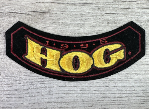 1995 HOG Membership Rocker Patch HARLEY DAVIDSON OWNERS GROUP New | eBay