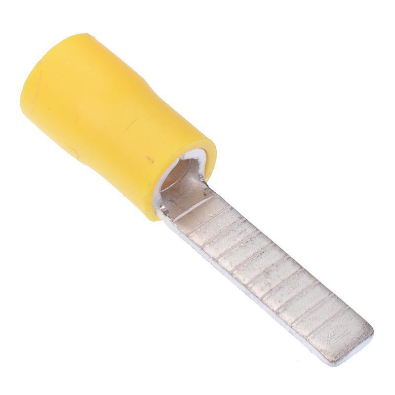 4.5mm x 18mm Yellow Blade Crimp Terminal (Pack of 100) | eBay