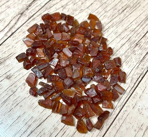 9MM-12MM, AAA Eye Clean Natural Hessonite Garnet Rough Lot, For Faceted ...