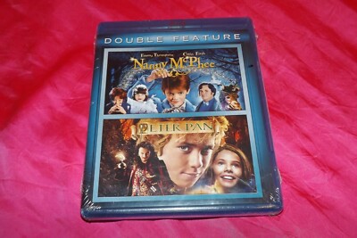 🌈 NEW SEALED NANNY MCPHEE / PETER PAN (DOUBLE FEATURE) (BLU-RAY ...