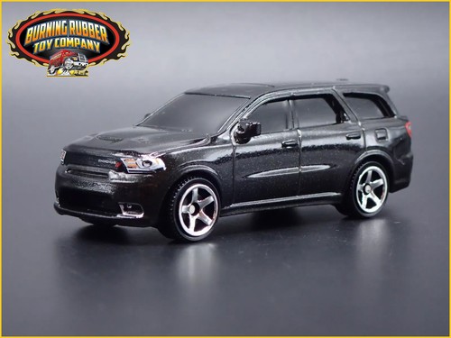 2011-2025 DODGE DURANGO SUV w HITCH BLACK 1:64 SCALE DIORAMA DIECAST ...