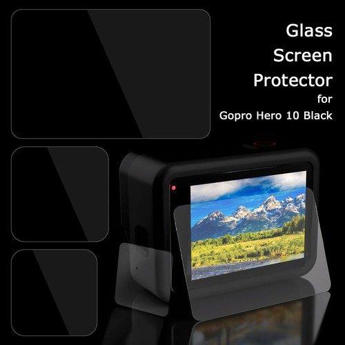 Screen Protector Protective Film Tempered Glass For GoPro Hero 10 Black ...