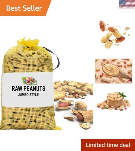 Nutritious 2 Pound Raw In-Shell Peanuts - Ideal for Birds, Squirrels ...