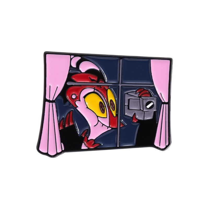 6PCS Set of Helluva Boss Hazbin Hotel Stolas Stella Octavia Enamel Pin ...