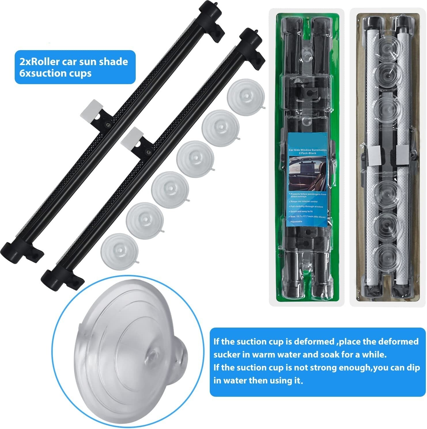 Tapasol para auto tapa sol de carro protector solar auto pack 2 facil ...