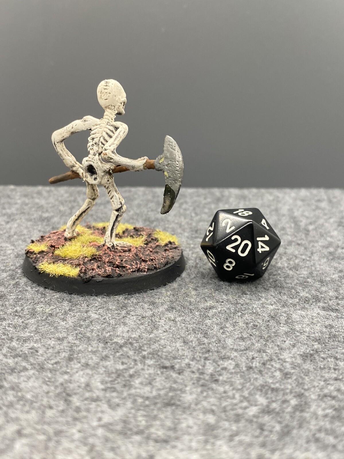Painted Ogre Skeleton DND RPG Fantasy Monster Dungeons & Dragons Undead ...