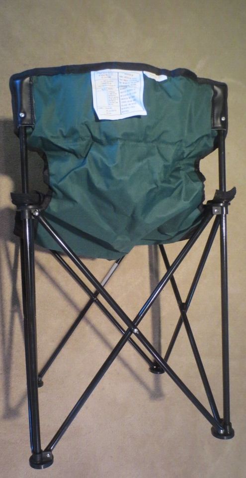 Green Foldable Canvas Lawn Chair with carry BAg | eBay