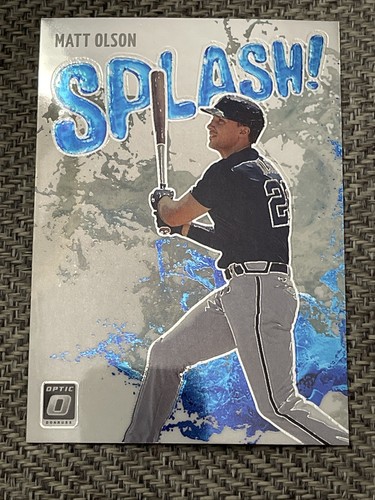 2022 Donruss Optic SPLASH Matt Olson #SP-10 Braves | eBay