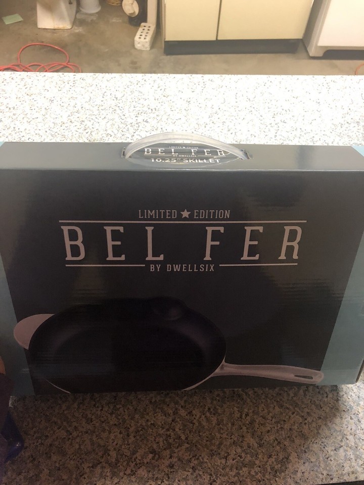 Bel-Fer By Dwellsix Limited Edition 10.25” Cast iron skillet | eBay