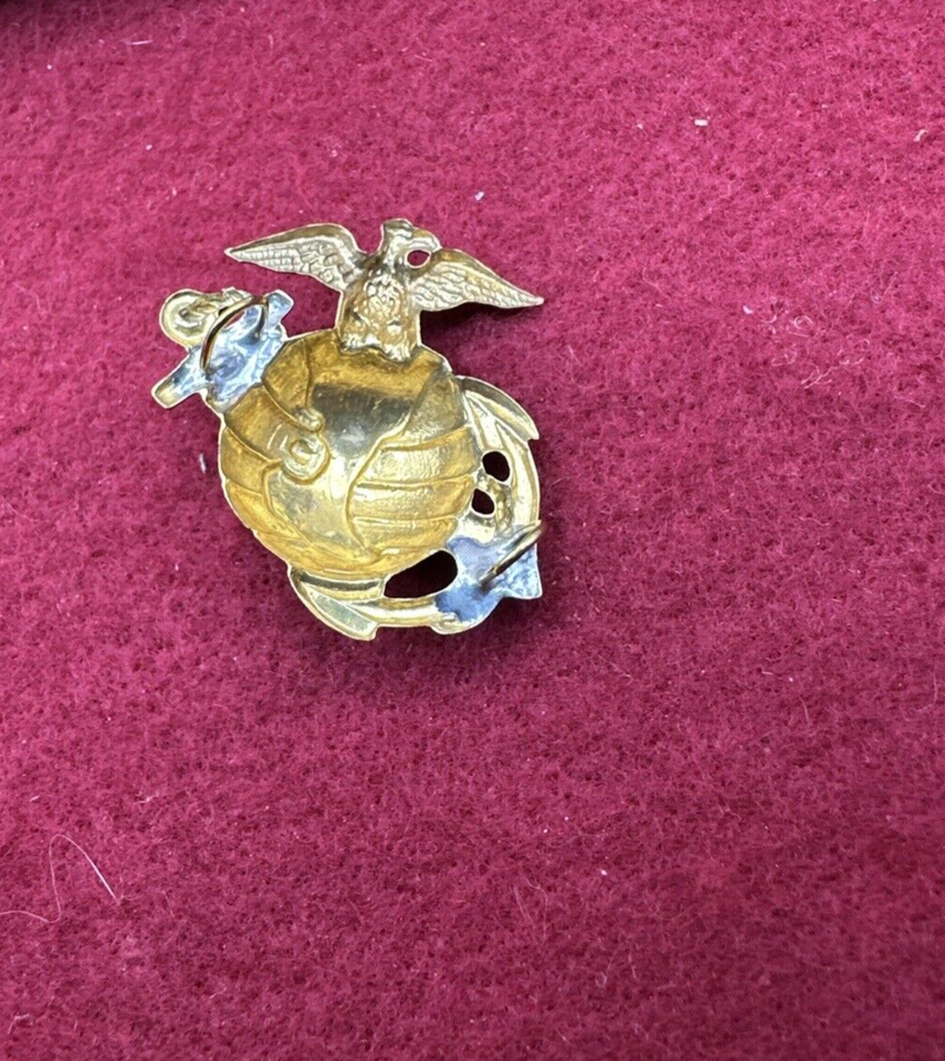 Vintage USMC EGA gold shoulder board device | eBay