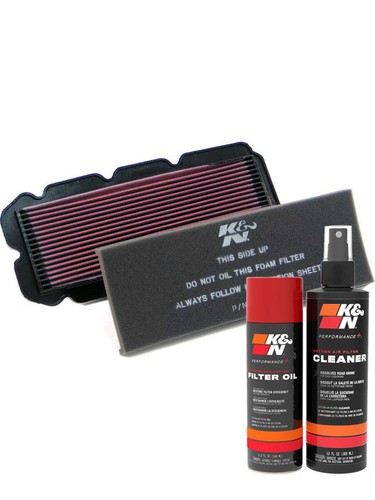 K&N Air Filter HA-1596 + Aerosol Recharge Kit | eBay Australia