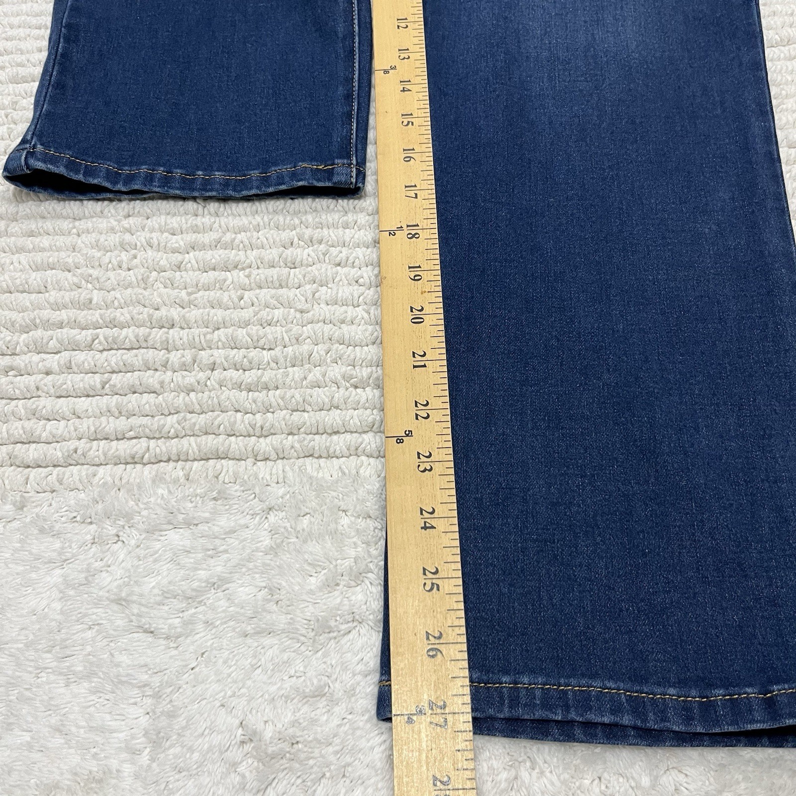 Soft Surroundings Pull On Tummy Panel Blue Jean Size PL ( Petite Large ...