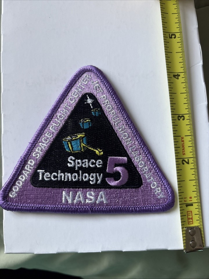 SPACE TECHNOLOGY 5 NASA Jet Propulsion Laboratory GSFC PATCH | eBay