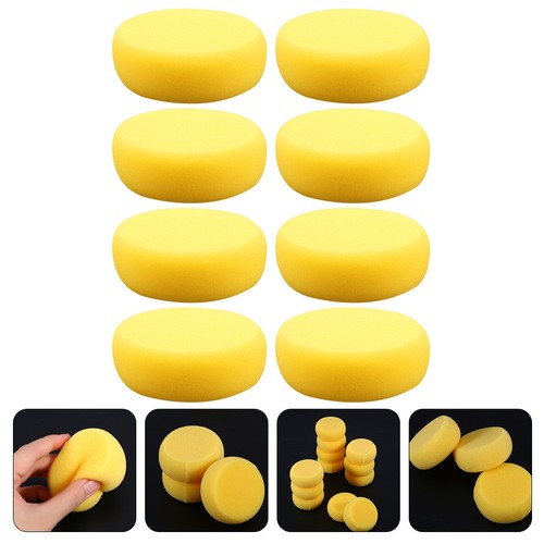 8 Pcs Safe Materials Art Supplies Finger Sponges for Painting Brush Kid ...