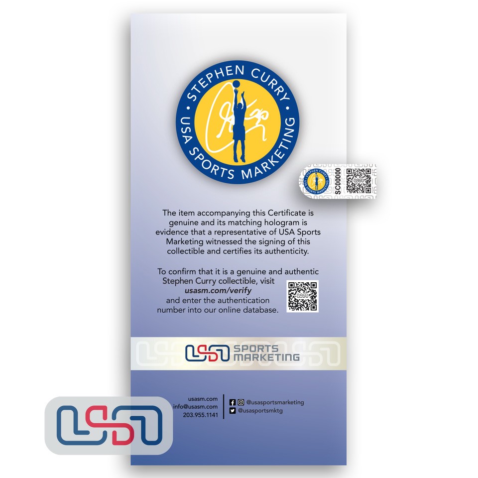 Stephen Curry Signed "22 Finals MVP" Nike Blue Icon Authentic Jersey ...