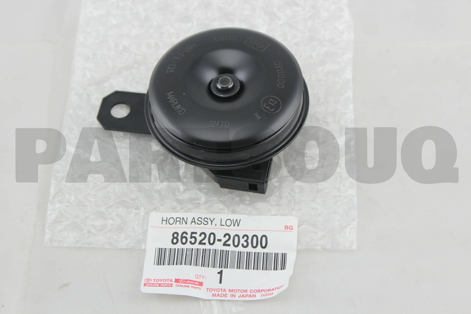 8652020300 Genuine Toyota HORN ASSY, LOW PITCHED 86520-20300 | eBay