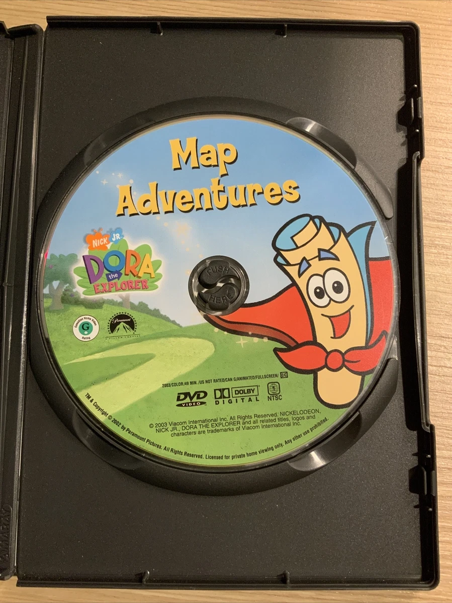 Dora The Explorer Map Adventures Dvd