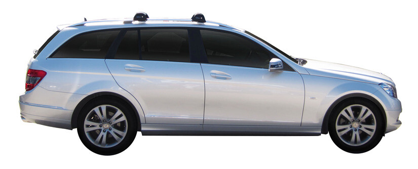 Prorack 2 Bar Roof Rack Kit for Mercedes-Benz C-Class W204 5dr Wagon ...