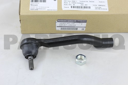 48647JD01A Genuine Nissan SOCKET KIT-TIE ROD,OUTER 48647-JD01A | eBay