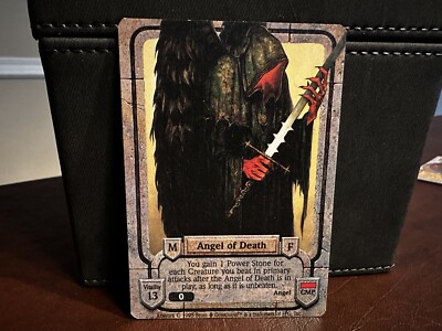 Guardians CCG FPG - Angel Of Death - Rare - Brom Art | eBay
