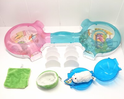 Zhu Zhu Pets Giant Hamster Fun House With Hamster, Surfboard & Sleep ...