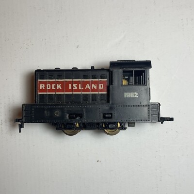 Rock Island - Switcher Locomotive #1962 - Marx, HO Scale | eBay