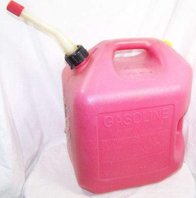 Vintage Gas Can Midwest Can Gas Can 5 Gallon Gas Can 5 Gallon Vented ...