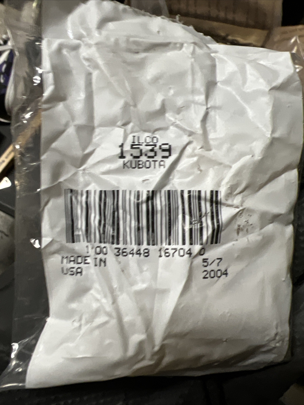 (10 New) Kubota Tractor Ignition Key Blanks B & GL Series 66711-55140 ...