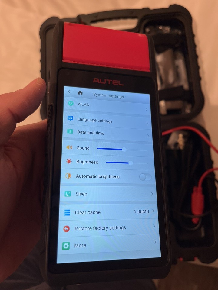 Autel MaxiBAS BT608 Battery Tester All Systems Diagnostic Scanner ...