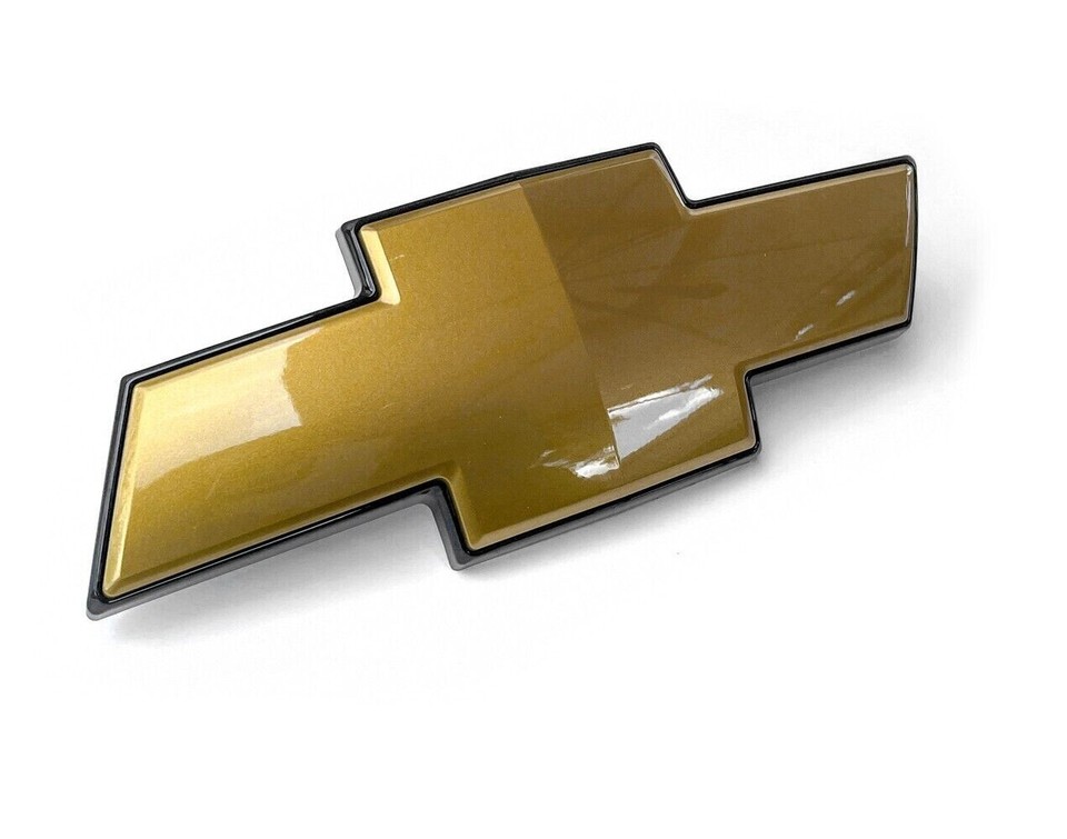Front Grille Bowtie Emblem Gold 07-14 CHEVY Avalanche Suburban Tahoe ...