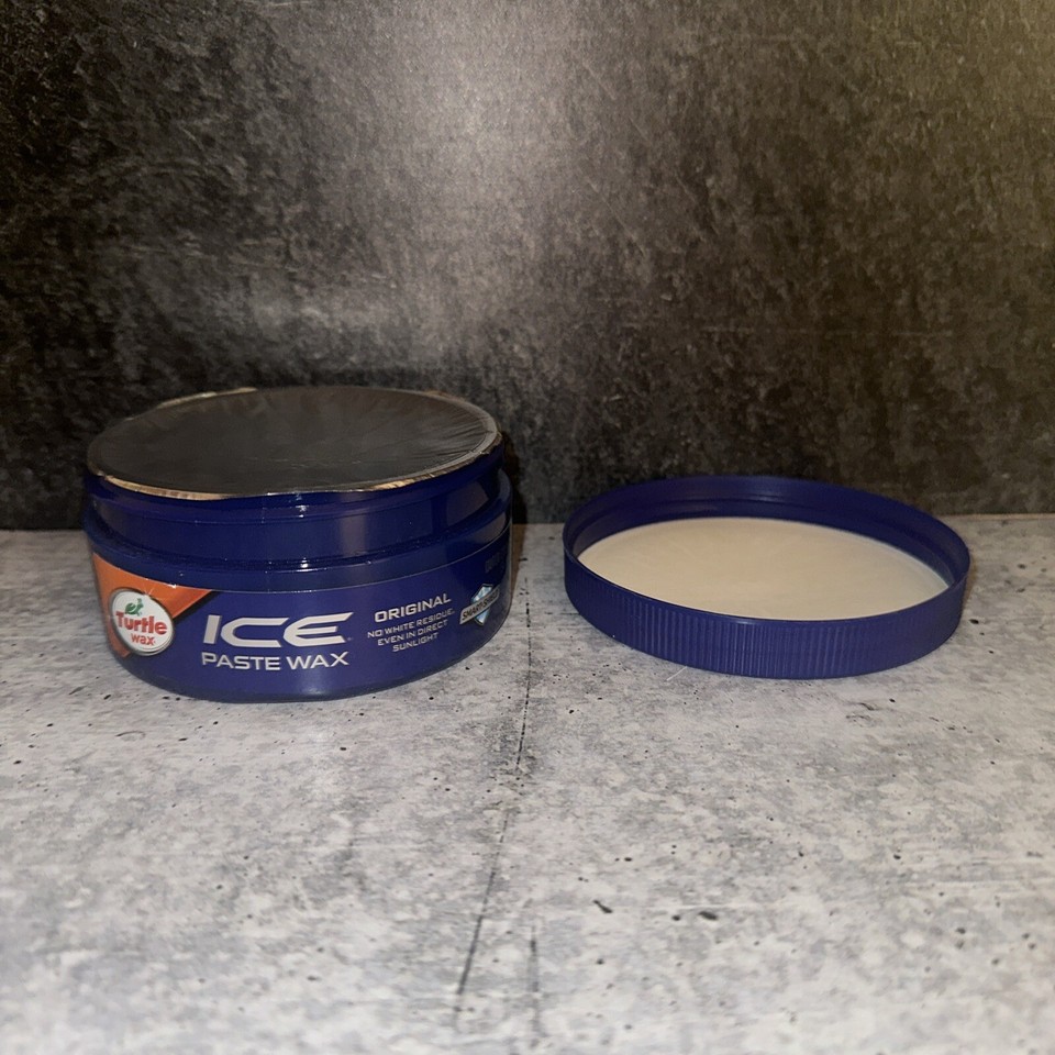 Turtle Wax ICE Paste Wax No White Residue 8oz Sealed NEW | eBay