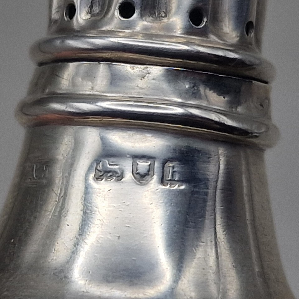 Antique Silver Pepper Pot/Pepperette by Charles Arthur Faraday 1903 ...