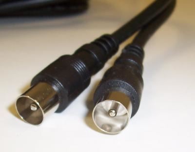 PRO SIGNAL - TV Aerial Lead, Coax Plug to Coax Plug, 4m Black | eBay