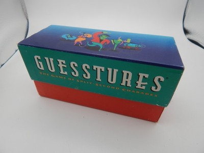 Guesstures Cards 1999 Replacement Pieces | eBay