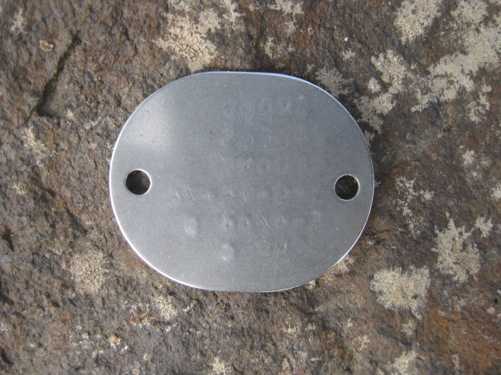 WWII 1944 US Navy USNR Original Dog Tag w/ Provenance or Proof of ...