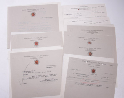 1932 Lamson Goodnow Porter McLeod Machine Tool Co Hatfield MA Ephemera ...