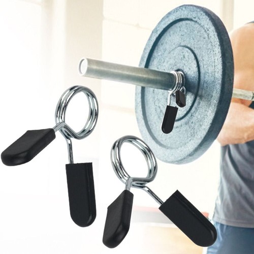 Dumbbell Lock Clamp Spring Clamp Collars Weight Bar Dumbbells | eBay