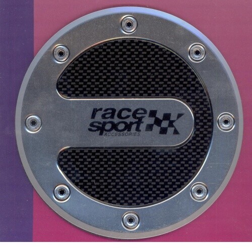 STICKER TRAPPE ESSENCE CHROME CARBONE Ø121mm F | eBay