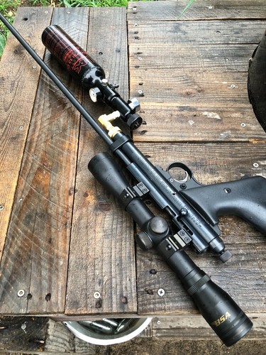 Ninja Paintball Aluminum HPA Air Tank W/ Adjustable Regulator - 13ci ...