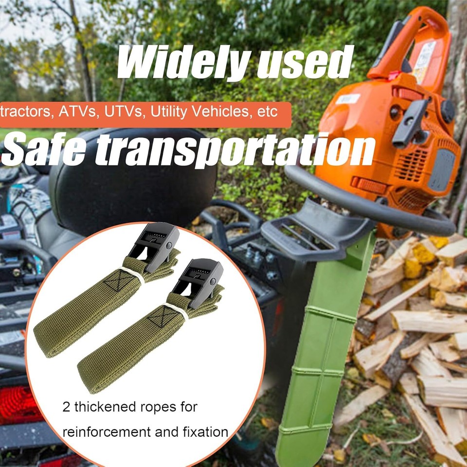 Chainsaw Scabbard for ATV for Tractors Chainsaw Holder Chainsaw Carrier Kit 20" | eBay