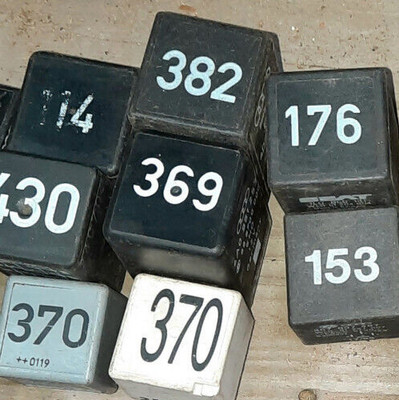 Relay 369 4A0951253 4A0 951 253 12V AUDI | eBay