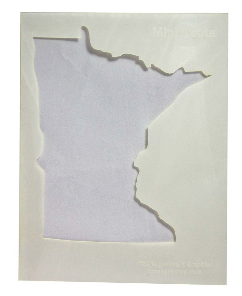 State of Minnesota Stencil -14 mil Mylar Painting/Crafts | eBay