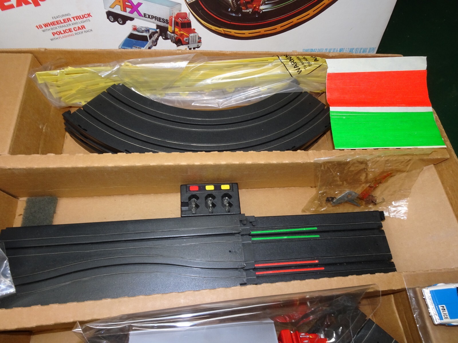 Vintage AFX Smokey and the AFX Express Slot Car Set Crazy Clean | eBay