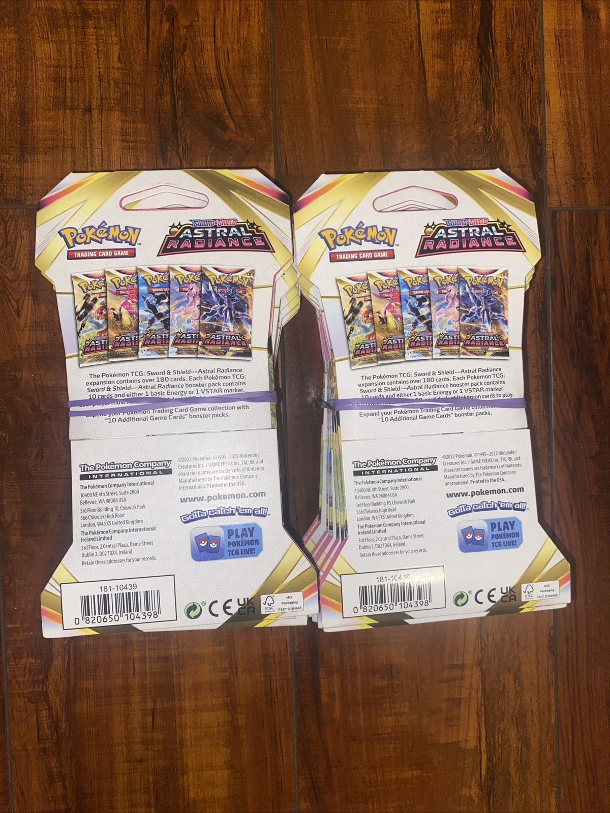 Pokemon Astral Radiance Sleeved Booster Pack Lot of 19! Brand New ...