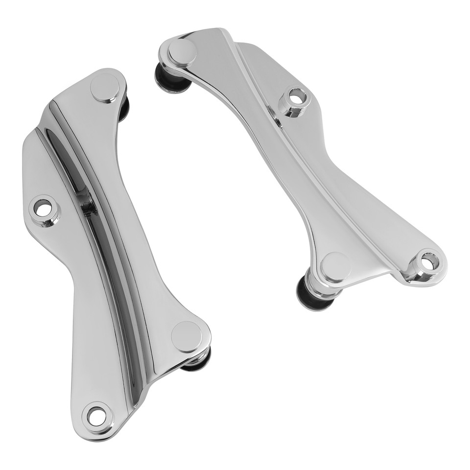 Chrome 4 Point Docking Hardware Kit For Harley Road King Street Glide ...