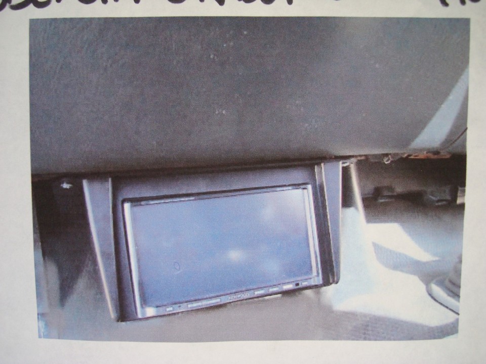 UNIVERSAL STEREO DOUBLE DIN UNDER DASH OVERHEAD RADIO MOUNTING ...